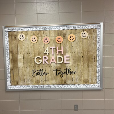 Modern Farmhouse Classroom Birthday Display Classroom - Etsy