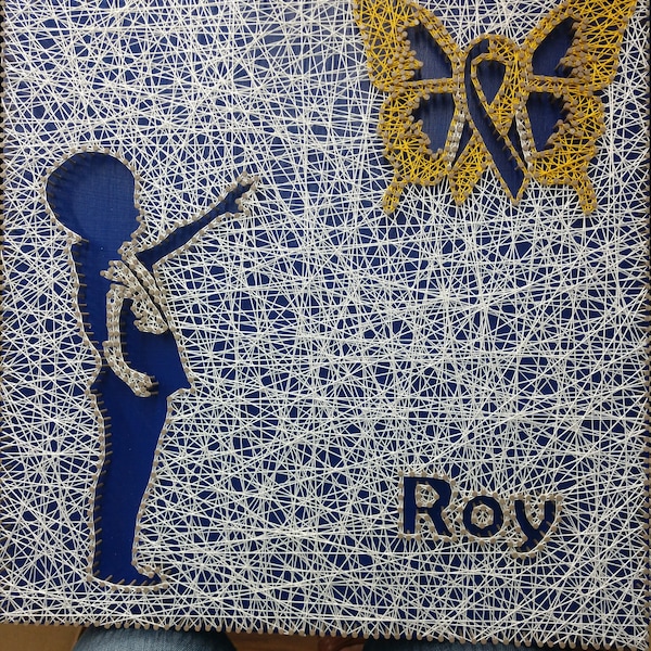 Golden Retriever String Art 16"x16" - Etsy