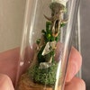 Crown Bone Jar Terrarium Rodent Skull and Bones Natural Stones - Etsy