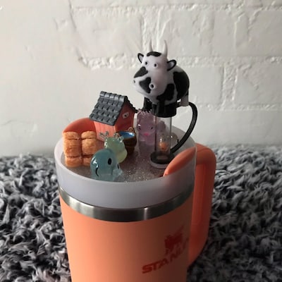 Brontosaurus Straw Topper - Etsy