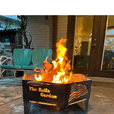 Personalized/custom Fire Pit That Will Last Heavy Duty and Long Lasting ...