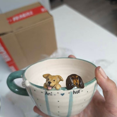 Customizable Ceramic Koala Cup Personalized Cute Gift Espresso Coffee ...