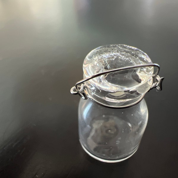 Dollhouse Miniature Glass Jars Miniature Vase Dollhouse Jars Mini Glass ...