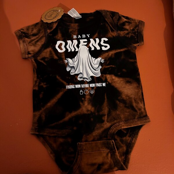 Baby Omens | Baby Bodysuit | Metalcore Parody | Trendy & Alternative ...
