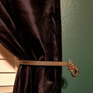 Hand Forged Curtain Rod Bracket Curtain Rod Hook Curtain Rod - Etsy