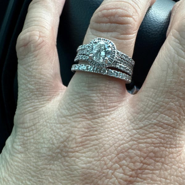 2-3MM Moissanite Eternity Ring Wedding Band 925 Sterling Silver VVS ...