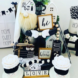 Home Tiered Tray Set Mix and Match Items, or Get the Bundle, Gift for ...