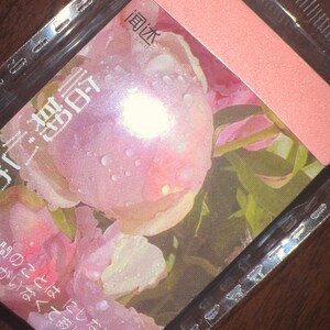 Kawaii Cute Pink ID Photocard Holder Badge Holder With Flower - Etsy