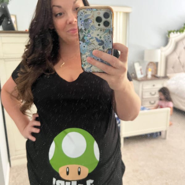 Grinch Inspired "three Sizes" Maternity Shirt (tank Top, Short Sleeve ...