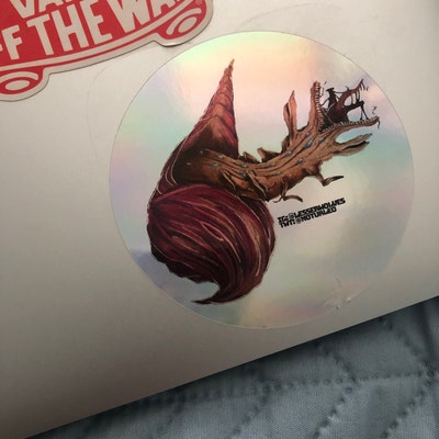 Mutant Snail 3 Holographic Decal - Etsy