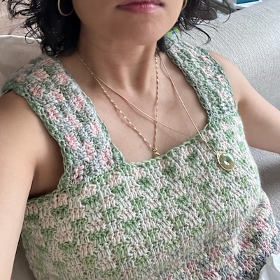 Knitting Pattern Scribble Top - Etsy