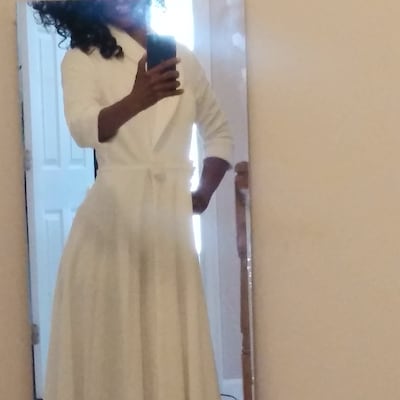 Woman Long Robe MADONNA Woman's Luxury Gown Woman's Long Robe Women's ...