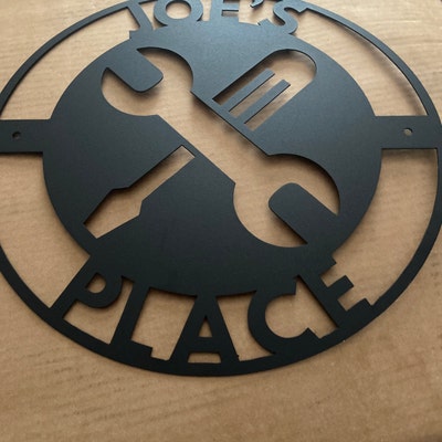 Personalized Shed Sign Metal, Tool Shed Sign, Garage Decor, Sign for ...