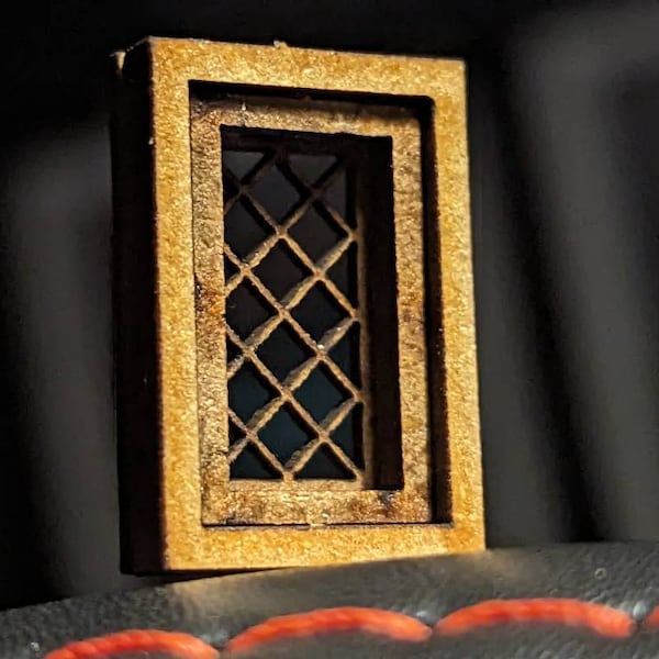 Miniature Window Frames With 'leaded' Effect. Wargames Scenery, Terrain ...