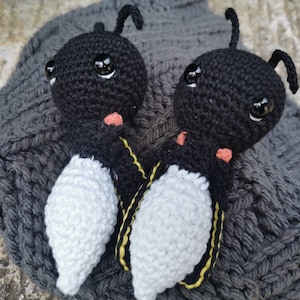 PATTERN: Flicker the Firefly Crochet Firefly Pattern Amigurumi ...