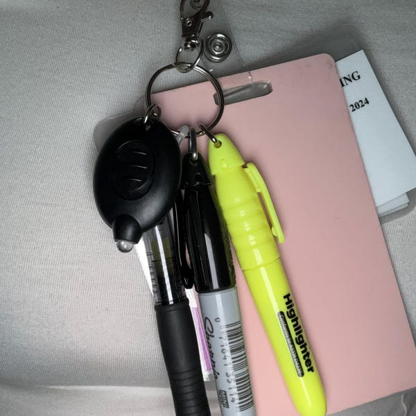 Mini Pen Set Nursing Badge Reel Accessory Er Nurse Badge Reel Medical ...