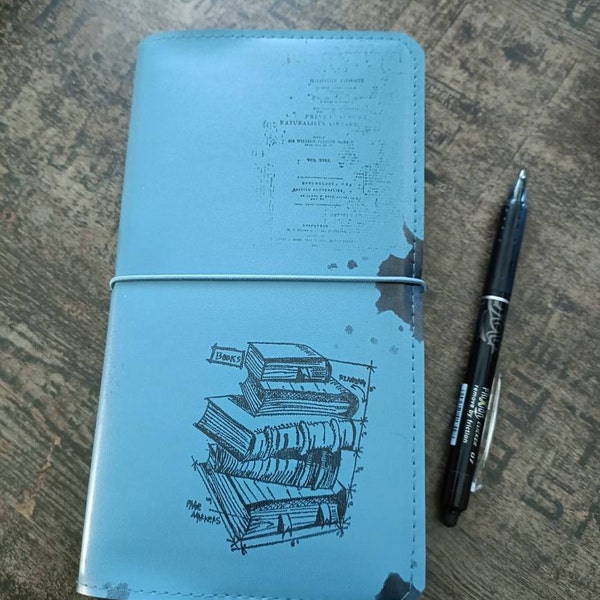 Midori Book Lover Travel Notebook, Diary With Fauxdori Cover - Etsy