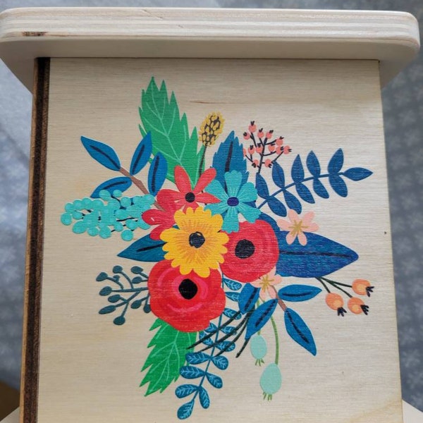 Toddler Step Stool, Floral Step Stool for Kids, Personalized Childrens ...