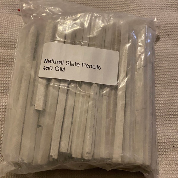 Natural Slate Pencils ==== 450 Gm - Etsy