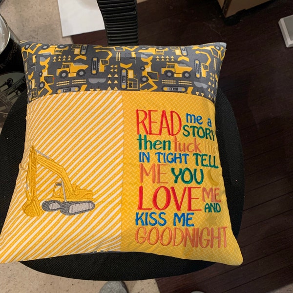 Read Me A Story Machine Embroidery Design (3 Sizes) - Etsy