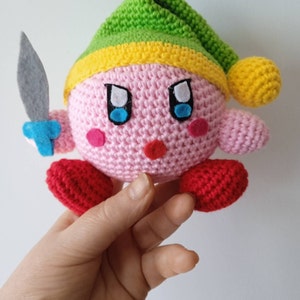 Kirby Crochet Pattern. PDF Plushie Amigurumi Pattern in English ...