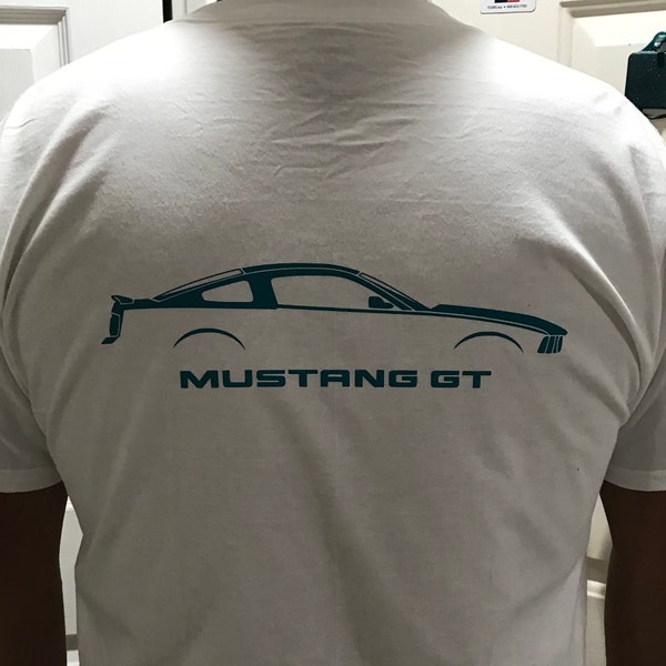 Ford Mustang GT Svg - Svg Cutting File + Eps Dxf Pdf Png + Silhouette ...