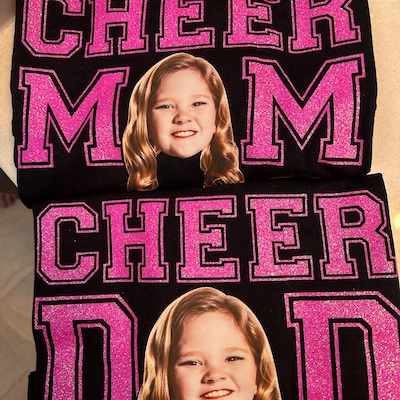 Cheer Mom, Custom Cheer Shirt, Photo Cheer Shirt, Allstar Cheer Gear ...