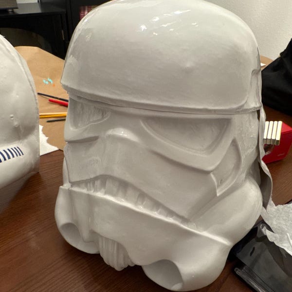 ANH Stormtrooper Helmet Kit Glossy ABS UV Stable Screen Accurate Full ...