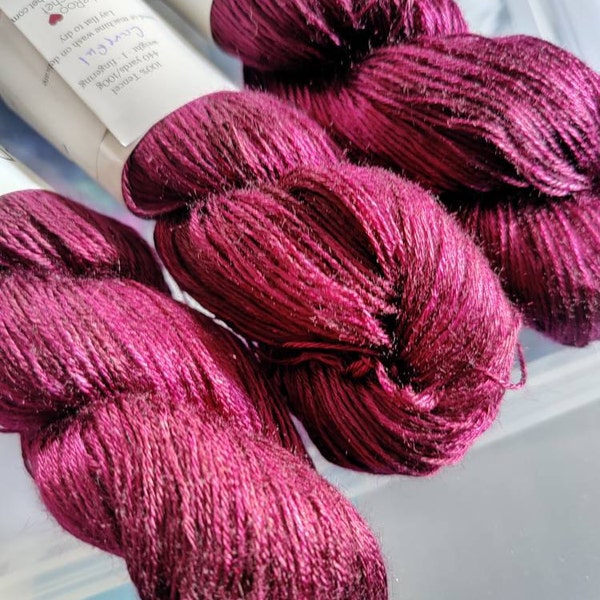 Lichen - Hand Dyed Cotton Yarn - Dyed to Order, 100g Skeins - Available ...