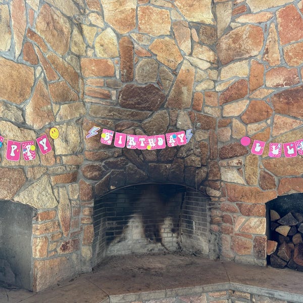 Pixel Party Mine Inspired Creep Craft TNT Look A Like Birthday Banner ...