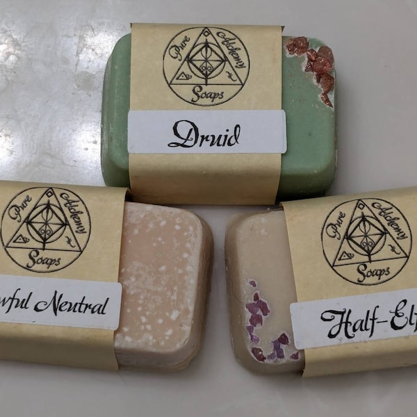 Create-your-character RPG Themed Soap Trio - Etsy