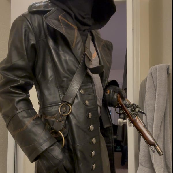 Black Army Leather Biker Style Jacket Vintage Motorcycle Black Leather ...