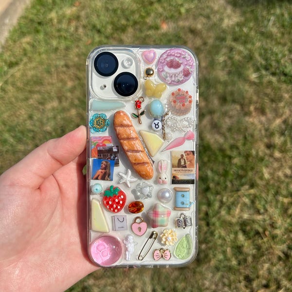 CORALINE THEMED Custom Resin Charm Phone Case EXAMPLE - Etsy