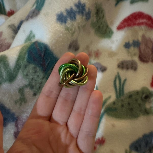 Mobii® STAINLESS STEEL: Stress Ball, Stim Fidget Ball Desk Toy - Etsy