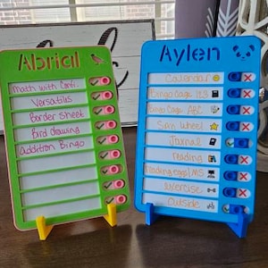 Sliding Chart, Routine Chart, Daily Checklist, Kids Daily Tasks, Daily ...