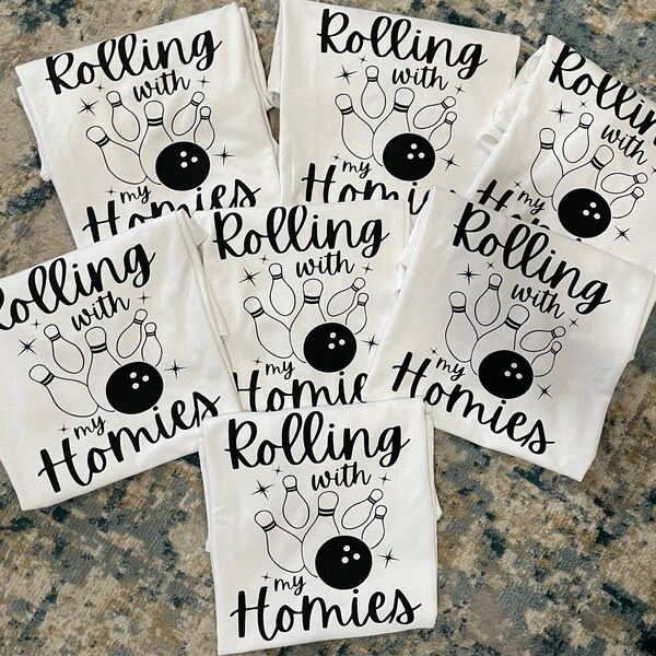 Rolling With My Homies SVG, Bowling Svg, Bowling Lovers Svg, Sports Svg ...