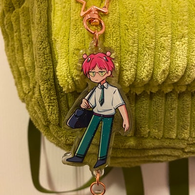 RESTOCKED Disastrous Life of Saiki K Anime 3 Double Sided Glitter ...