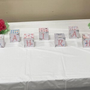 Personalized Baby Blocks MADE TO ORDER Now Avail in Two Sizes - Etsy