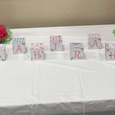 Personalized Baby Blocks MADE TO ORDER Now Avail in Two Sizes - Etsy