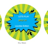 Spot It or Dobble Customise Game Personalise Matching Activity Seek It ...