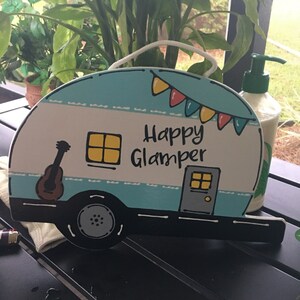 Personalized Camper Name Sign Camping Plaque Home is Where You Park It ...