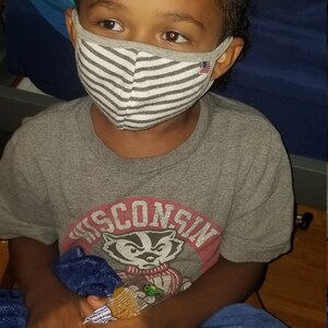 Kids Face Masks Childrens Washable Reusable Cloth Masks Made in USA ...