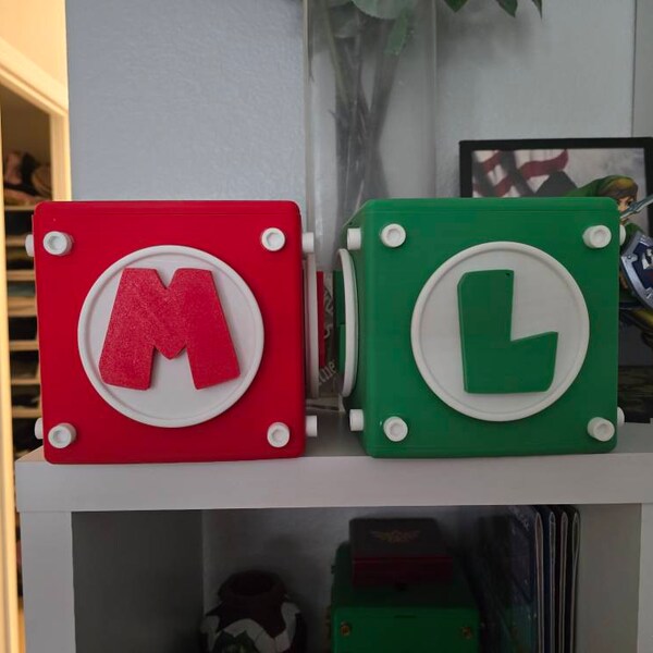 Super Mario Question Mark Money Bank - Etsy