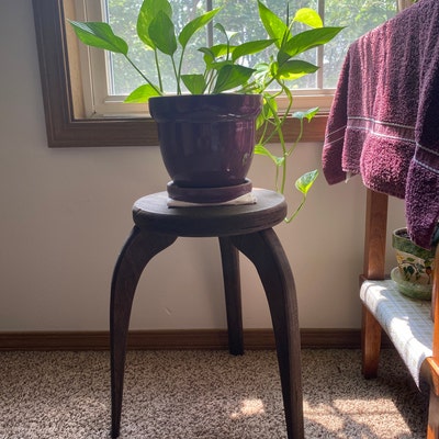 Plant Stand Small, Plant Stool, Plant Shelf, Side Table, Indoor Plant ...