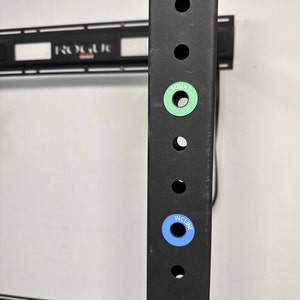 Squat Rack Magnetic Position Markers Mark Your Power Rack - Etsy