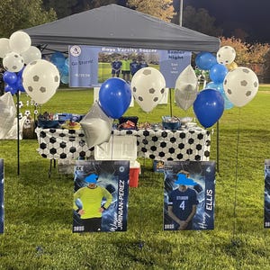 Cheerleading Canva Template | Custom Cheer Team Banner, Senior Cheer ...