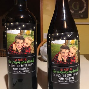 Funny Teacher Appreciation Gift / Custom Wine Bottle Label - Etsy