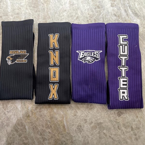 Custom Athletic Knee High Socks • Personalized Compression • Sports ...