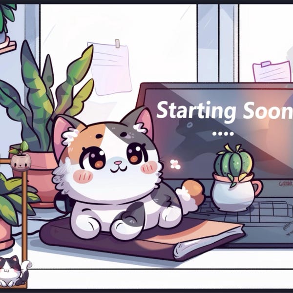 Cat Discord Banner | Pastel | Pink | Cute Cat Banner | Discord Banner ...