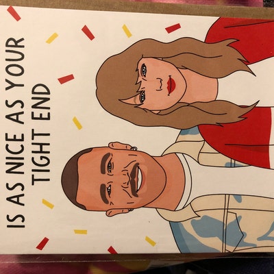 Glad We Matched Greeting Card Dating App Card Funny & Punny Cards - Etsy
